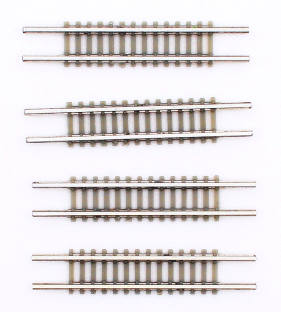 LEMISO - WERKE - Finescale Gerades Gleis 30mm grau